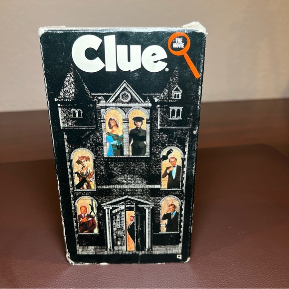Media | Clue The Movie Vhs 1985 Paramount Tim Curry 1st Release 3 ...